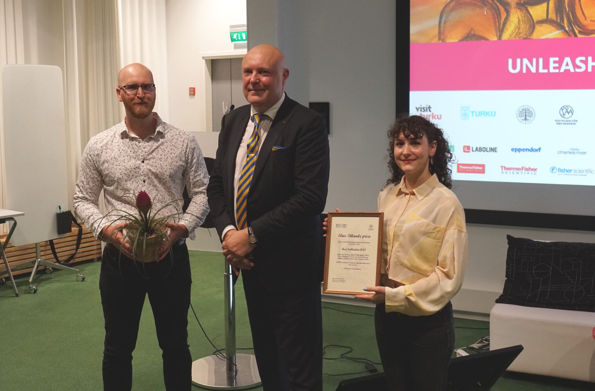 Winner of Elias Tillandz prize 2023 - BioCityTurku